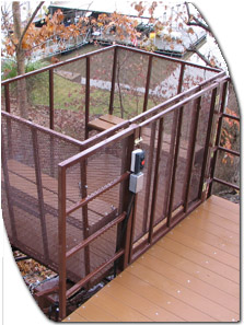 Lake Shore Tram - Lift Systems for steep inclines on lake shore property